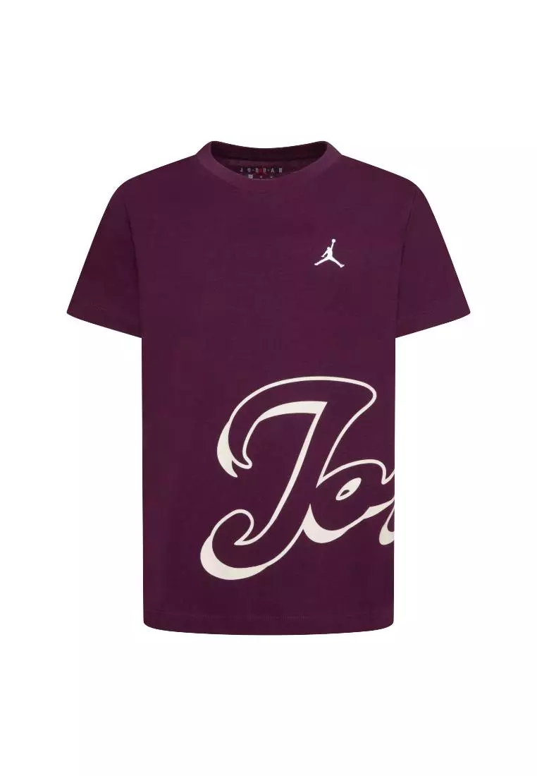 Buy Jordan Jordan Girls Enchantment Script Short Sleeve Tee (Big Kids ...