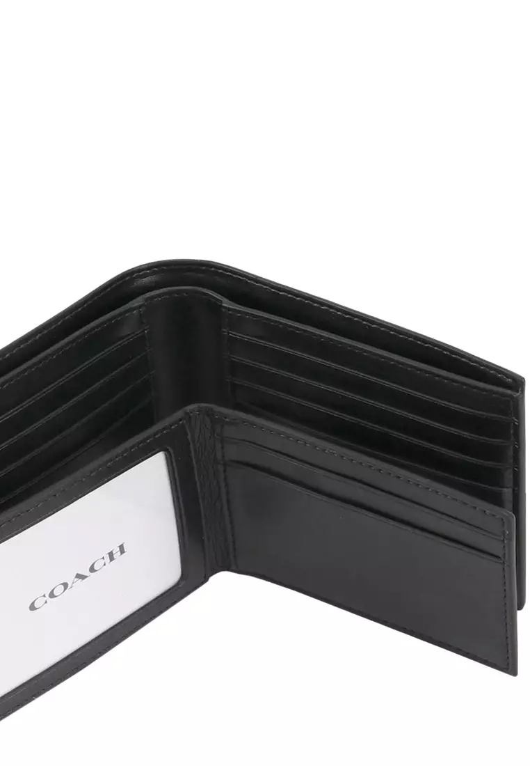 Buy Coach 3 In 1 Wallet In Signature Canvas With Varsity Stripe ...