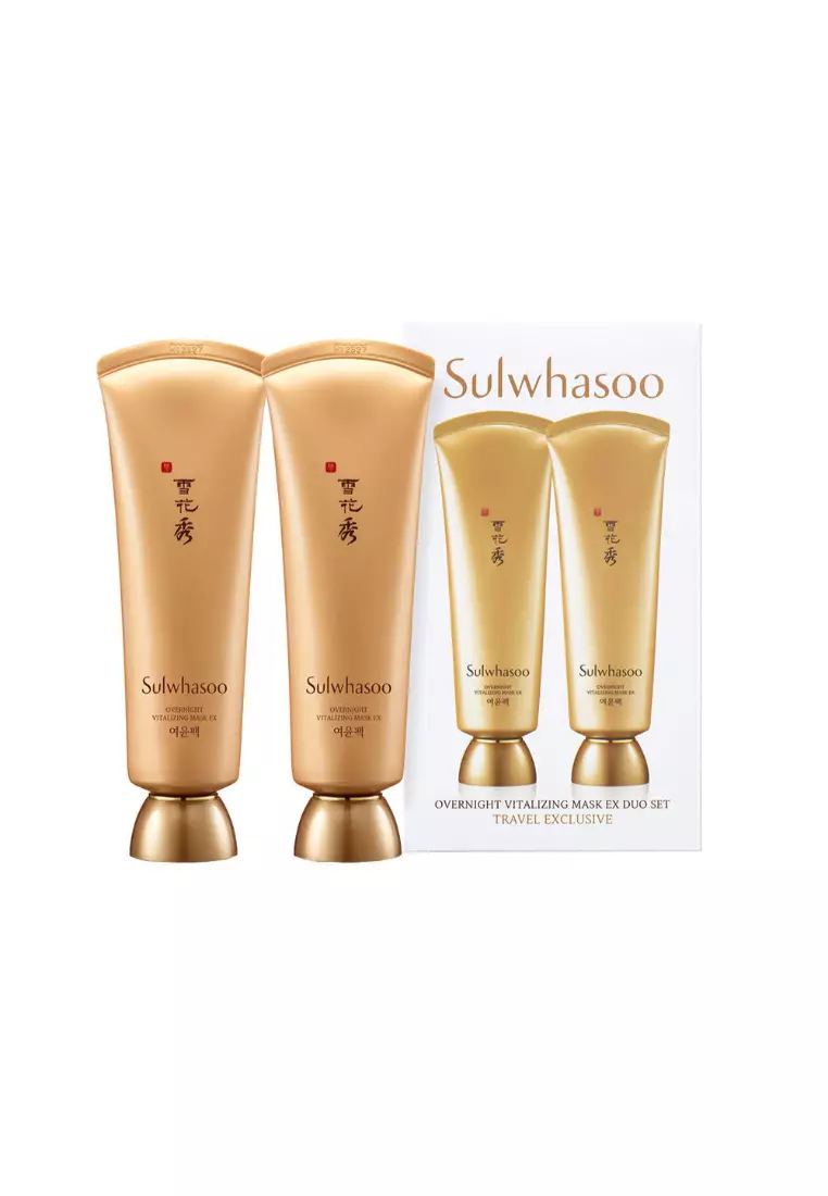 Sulwhasoo Sulwhasoo Overnight Vitalizing Mask EX Duo Set 120ml 2024 ...
