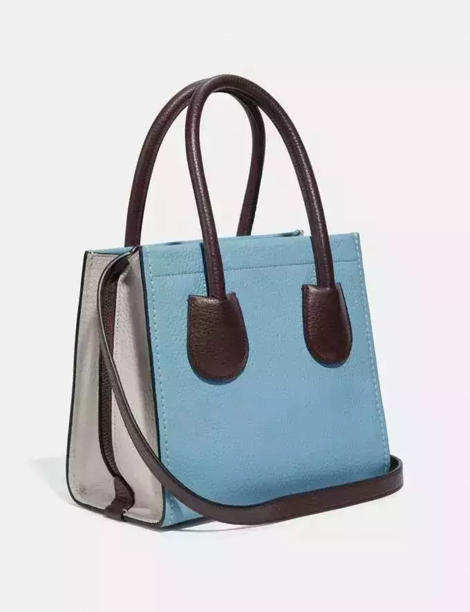 Jual Coach Coach Cashin 22 Mix Leather Waterfall Multi 732 Original ...