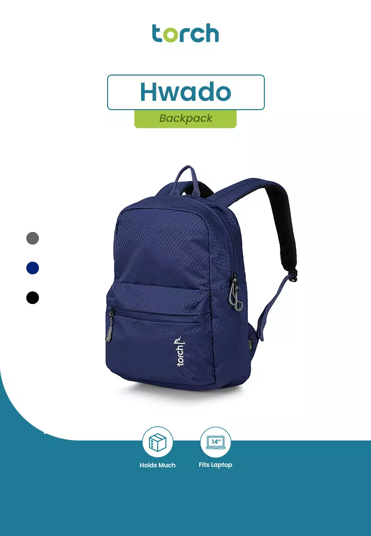 Jual TORCH.ID Torch Hwado Navy Backpack Original 2025 | ZALORA Indonesia