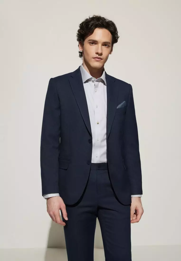 Buy G2000 G2000 Teflon Smart Fit Twill Suit Blazer 2026 Online | ZALORA