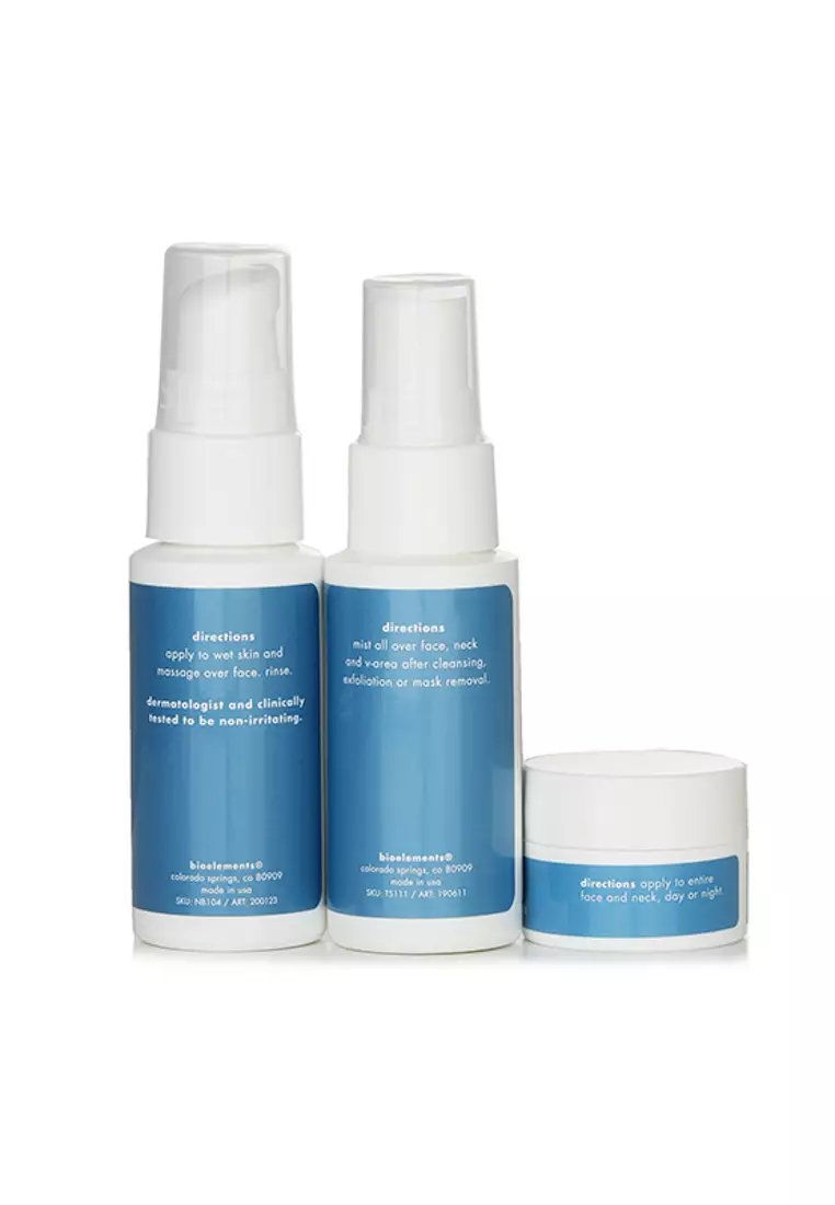 Buy Bioelements Bioelements - 3-Step Mini Starter For Oily Skin Set ...