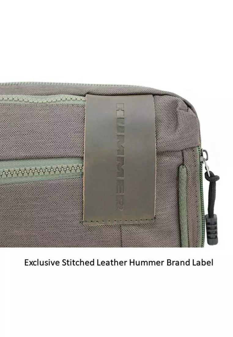 Buy Hummer HUMMER Vertical Sling Bag 3 Colors - Grey Online | ZALORA ...