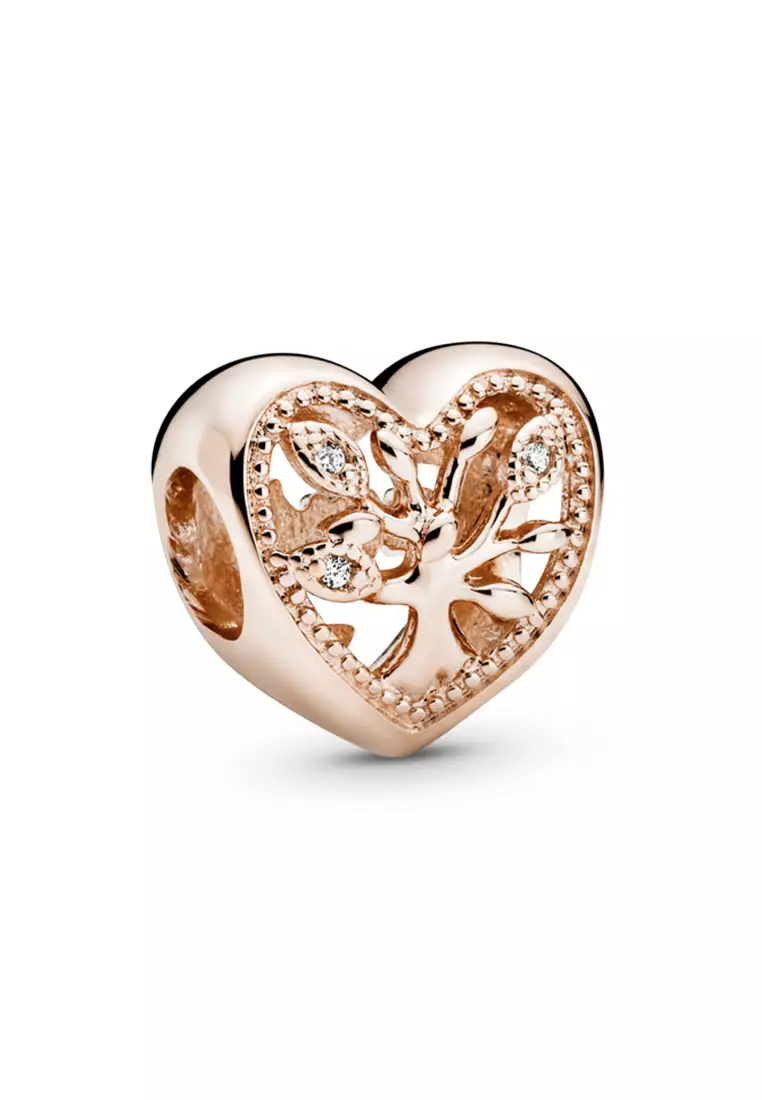 Buy PANDORA Pandora Openwork Family Tree Heart Charm Online | ZALORA Malaysia