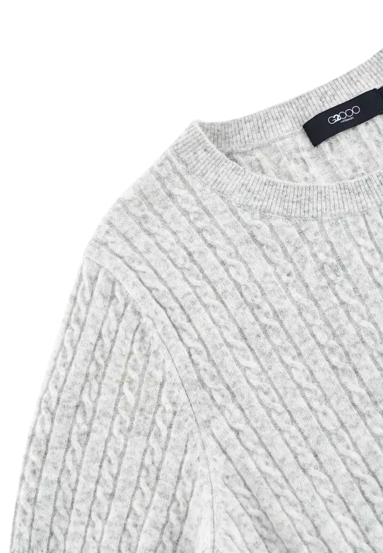 Buy G2000 G2000 Cable Knit Top 2025 Online | ZALORA Philippines