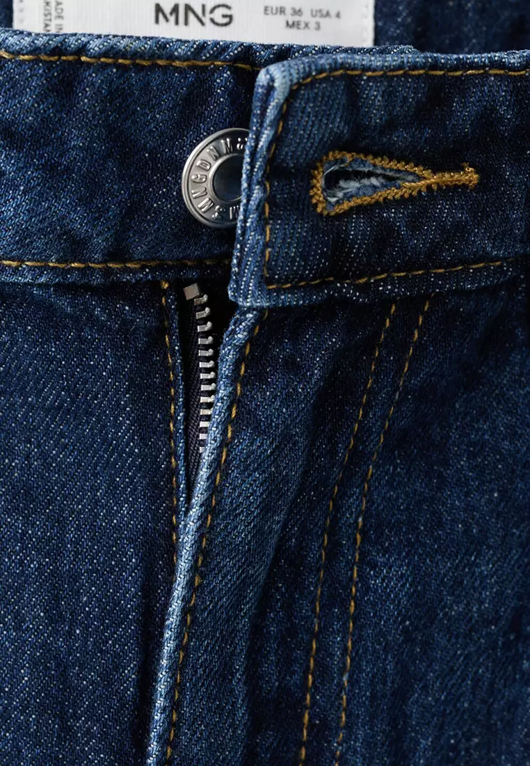 Buy Mango Danila High-Waisted Wide-Leg Jeans Online | ZALORA Malaysia