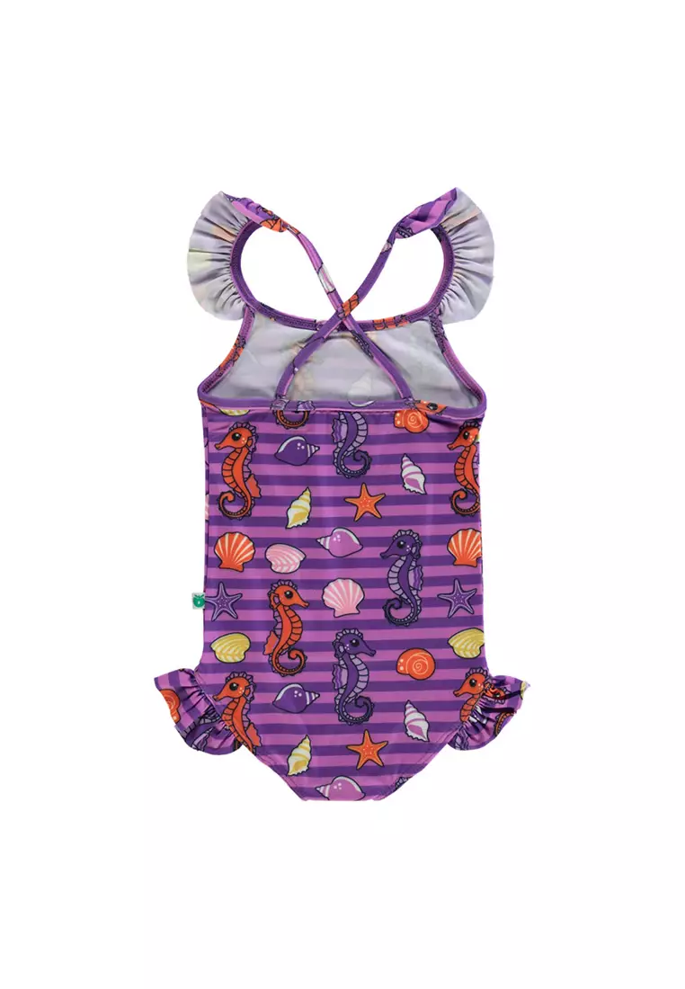 Buy Smafolk UV50 swimsuit with seahorses 2025 Online | ZALORA