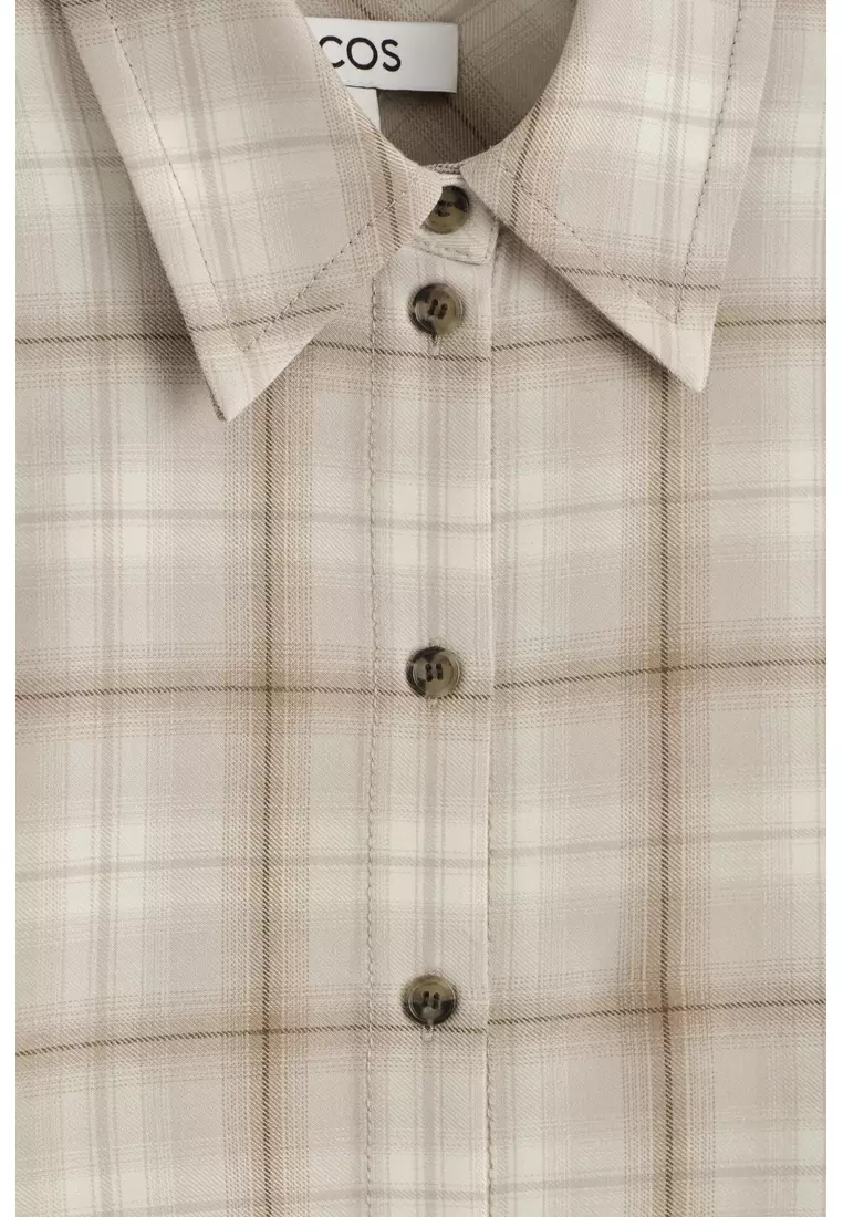 Buy COS CHECKED FLANNEL SHIRT 2026 Online | ZALORA