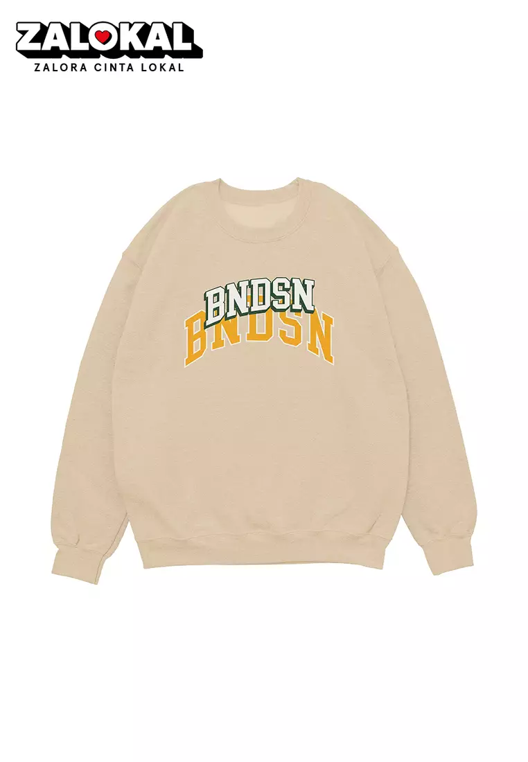 Jual Benidson BENIDSON Crewneck Sweater Cream Outstrip Original 2024 ...