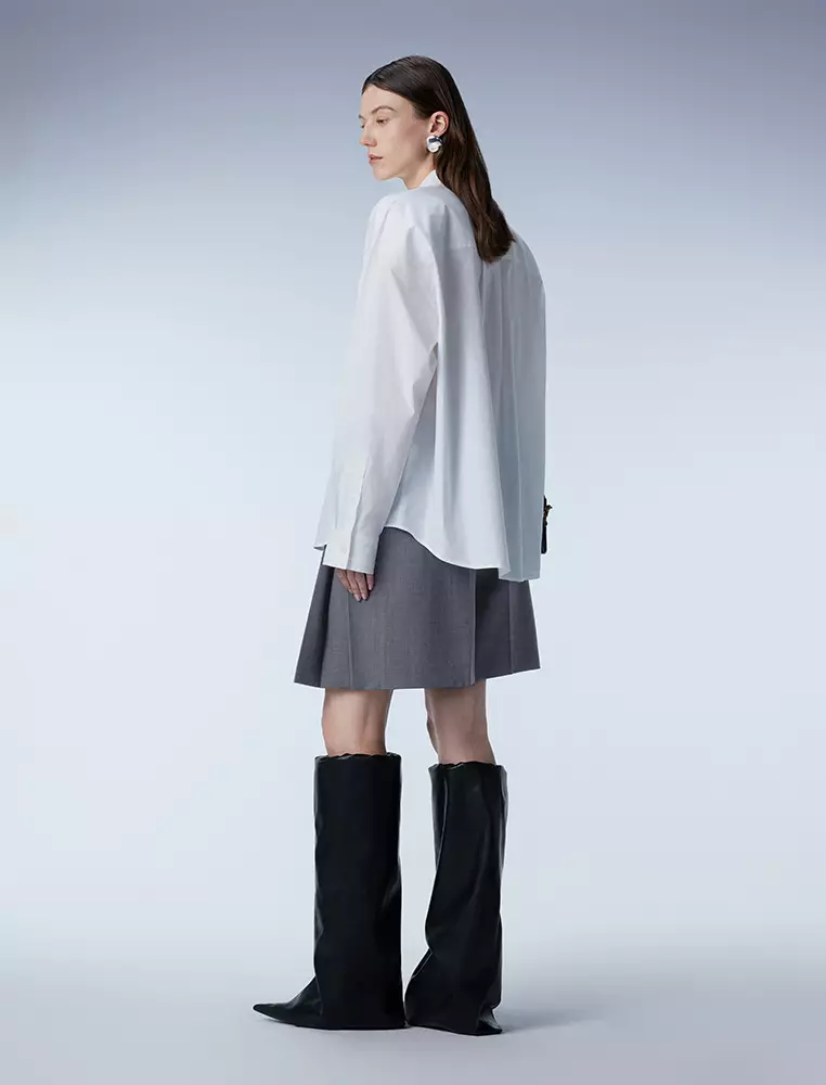 Buy Jnby Simple Straight Mid-Length Pants 2025 Online | ZALORA