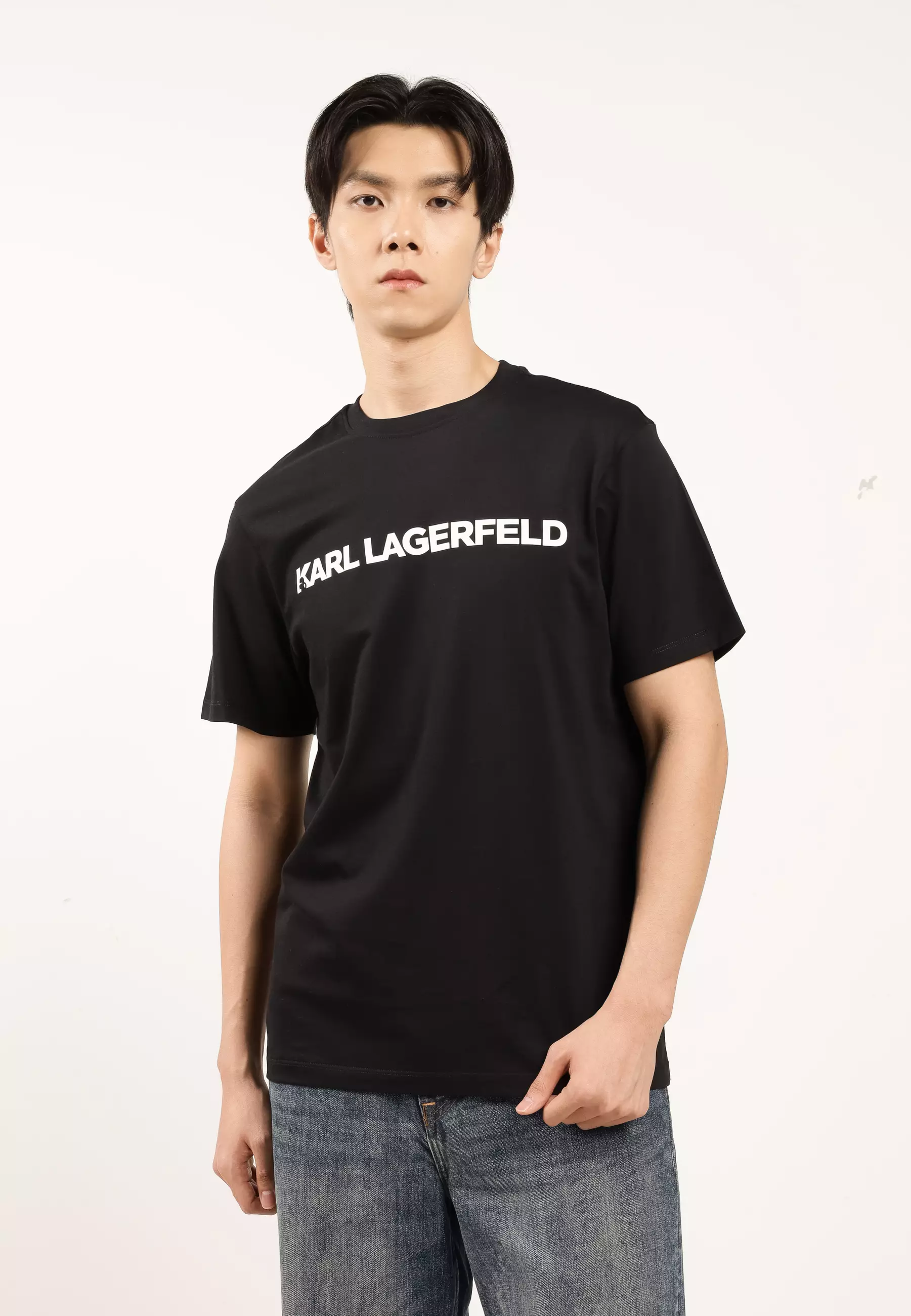 Buy KARL LAGERFELD Logo T-Shirt 2026 Online | ZALORA
