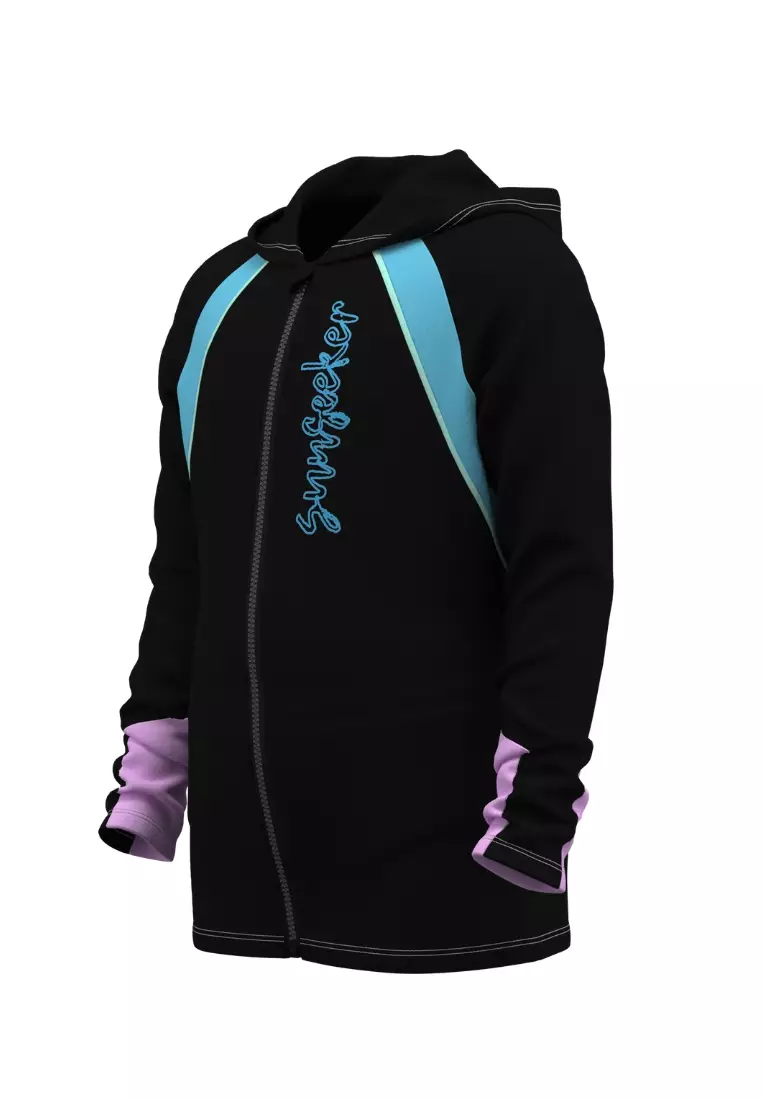 Buy Sunseeker Solid Pink Purple Hooded Jacket 2025 Online | ZALORA