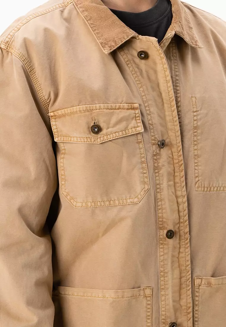 Buy Superdry Merchant Cotton Work Jacket 2025 Online | ZALORA Philippines