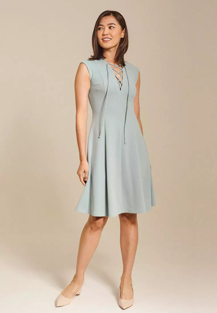 Dressing Paula Lace Up Roma Knit Dress 2024 | Buy Dressing Paula Online ...