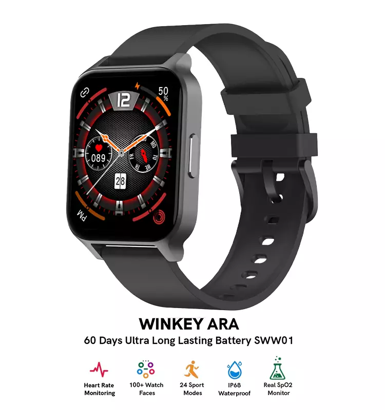 Jual WINKEY Jam Tangan Unisex WINKEY SWW01 Smartwatch Ara Fitness ...