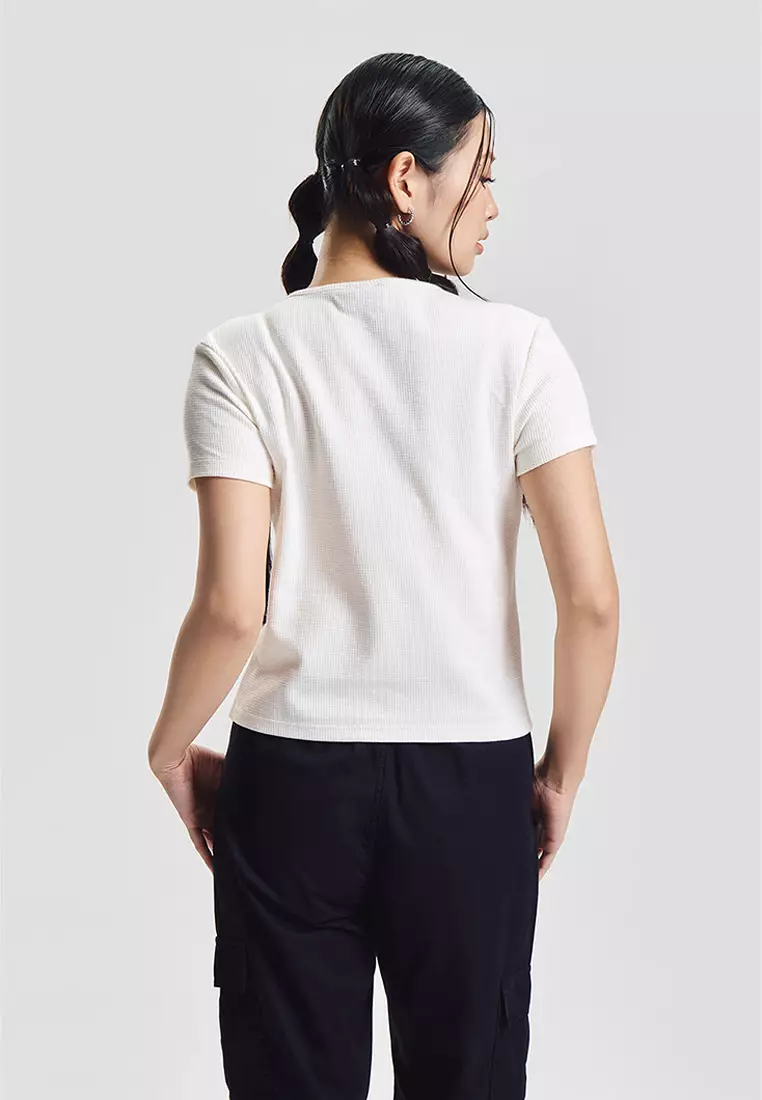 Buy Penshoppe Essentials Textured Top 2025 Online | ZALORA Philippines