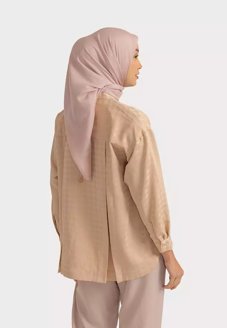 Jual Riamiranda ZALORAYA Ria Miranda Coral Sands Amna Top Original 2025 | ZALORA Indonesia