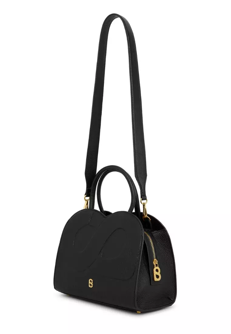Buy Buttonscarves Joy Bag Medium - Black Online | ZALORA Malaysia