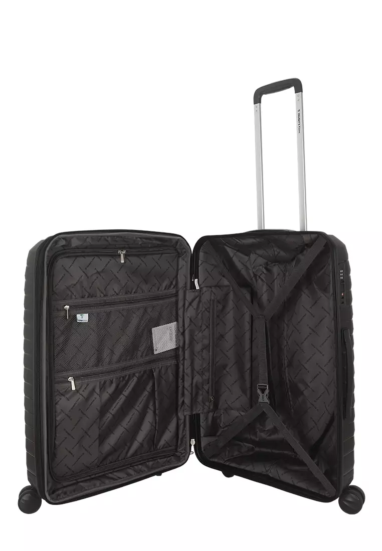 Jual Travel Time Travel Time Koper 24 inci OL010-24 Black Original 2025 ...