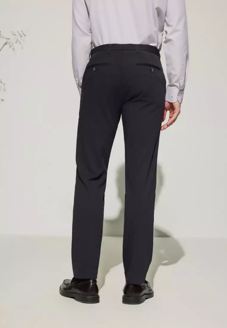 Buy G2000 G2000 Multi-Way Stretch Slim Fit Twill Suit Pants 2026 Online ...