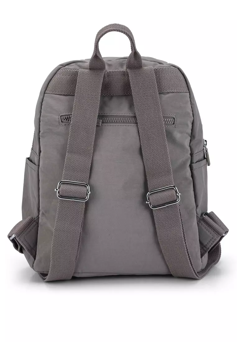Jual Bagstation Crinkled Nylon Small Backpack Original 2024 | ZALORA Indonesia