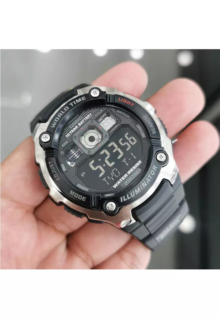 Jual CASIO CASIO GENERAL AE-2000W-1BVDF Original 2025 | ZALORA Indonesia