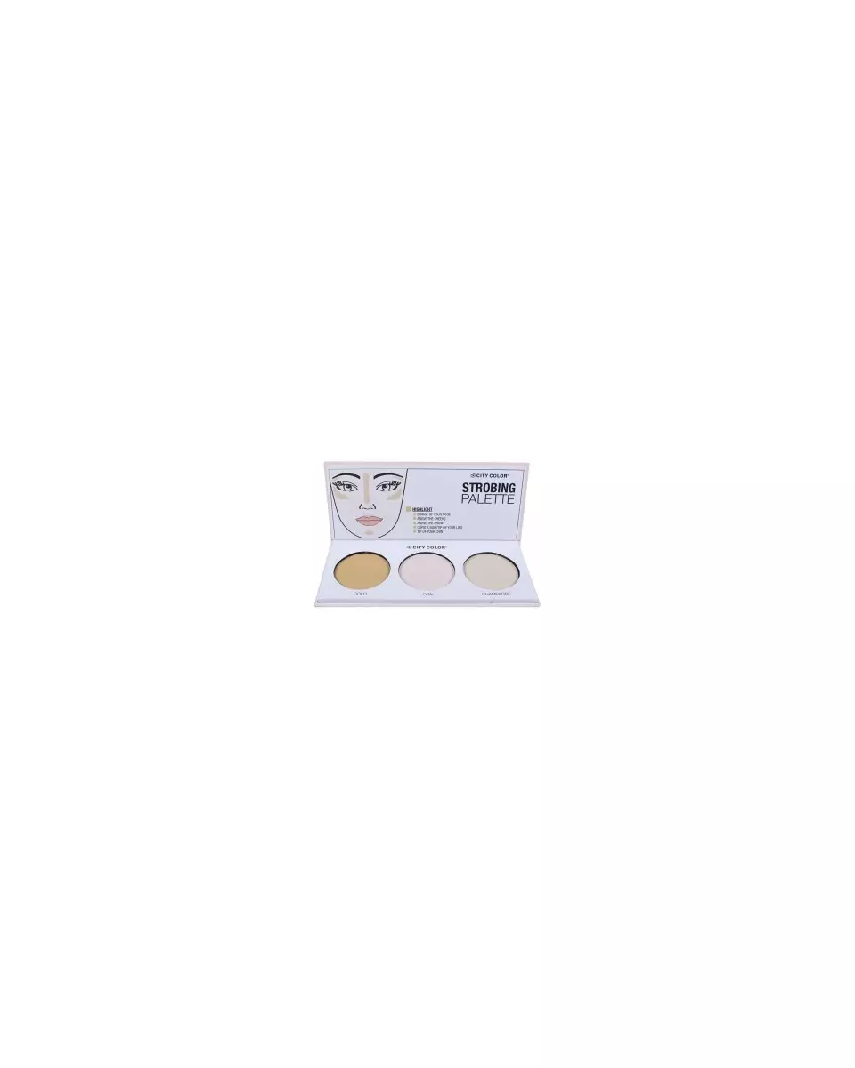 Jual City Color Cosmetics City Color Strobing Palette Original 2025 ...
