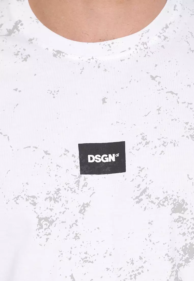 Jual D&F T-Shirt Dsgn Pattern Original 2026 | ZALORA Indonesia