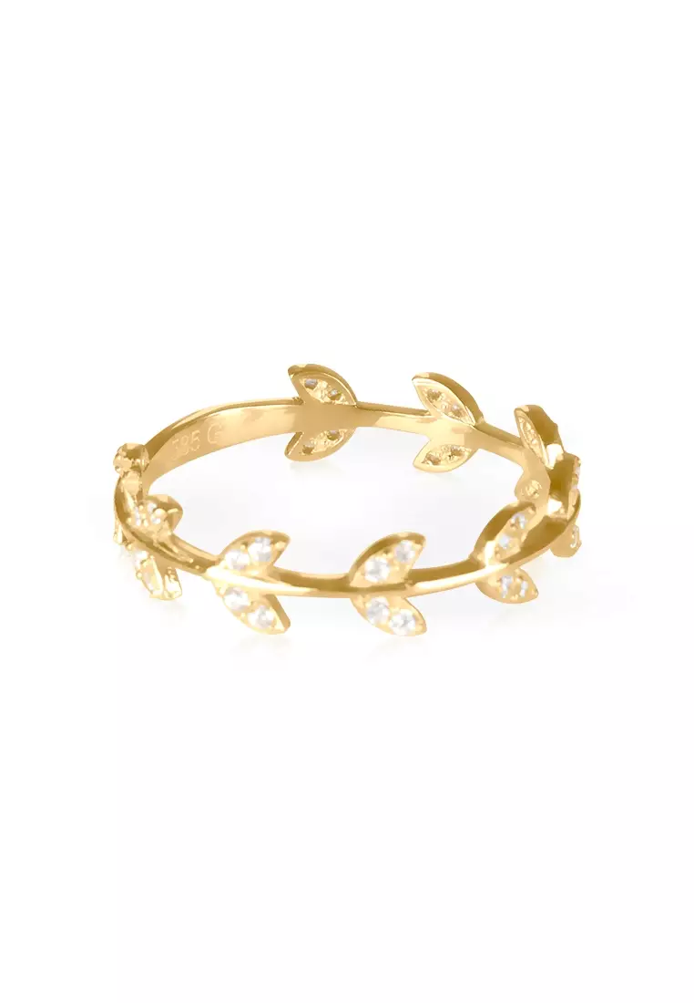 Buy Foundry Lily Ring 14k Gold 2026 Online Zalora Philippines