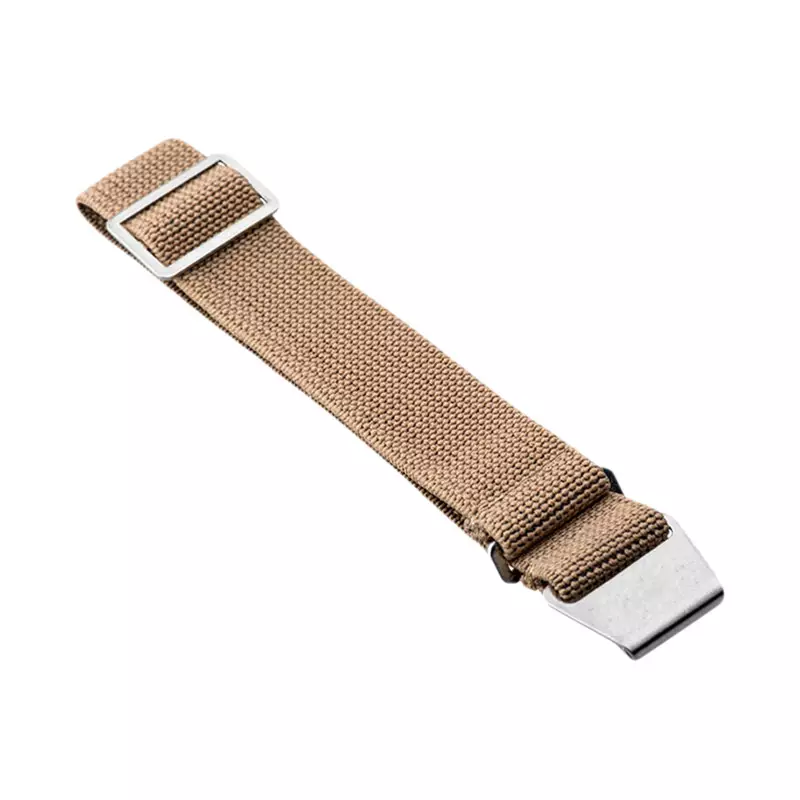 Jual Strap Guy Tali / Strap Guy MN-TAN-20A-V2 Tan Nylon Silver Folding ...