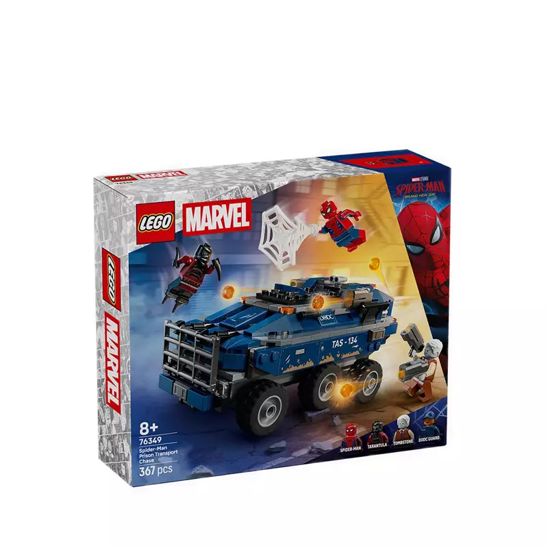 Jual LEGO LEGO® ǀ Marvel Spider-Man Prison Transport Chase - 76349 ...