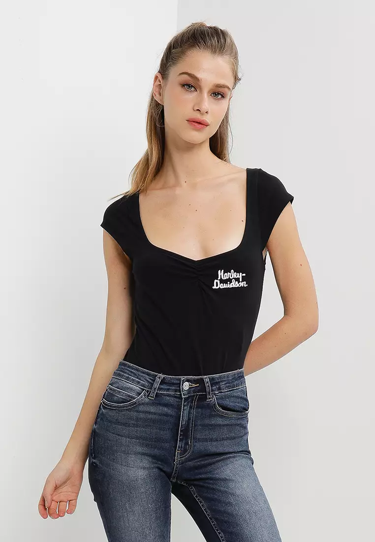 Buy Harley-Davidson Bombshell Bodysuit 2024 Online | ZALORA Singapore