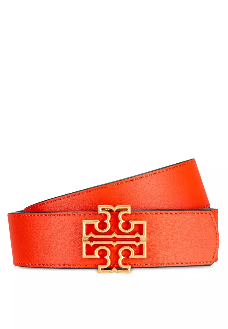 Jual Tory Burch Britten Logo Reversible 1.5" Belt (bb) Original 2025 ...