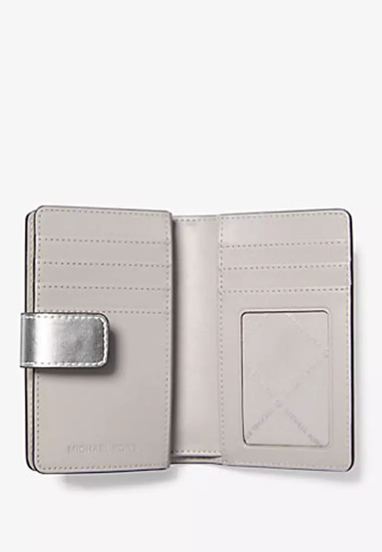 Buy Michael Kors Jet Set Travel Medium Logo Bi-Fold Wallet Online ...