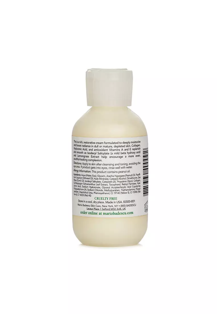 Buy Mario Badescu MARIO BADESCU - Hydrating Moisturizer With Biocare & Hyaluronic Acid - For Dry ...