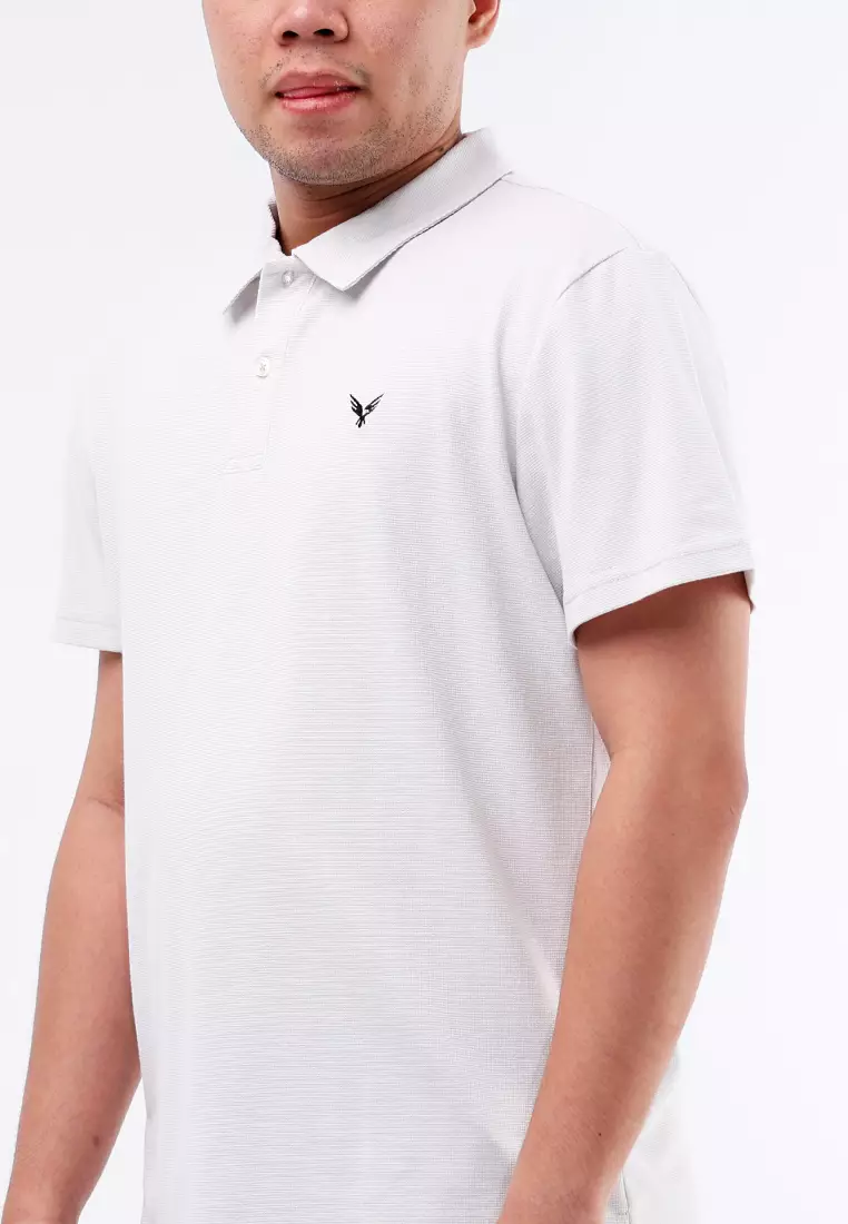 Buy Ego Collared Waffle Short Sleeve Polo 2025 Online | ZALORA Philippines