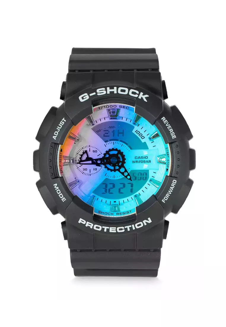 Jual G-SHOCK Casio G-SHOCK Jam Tangan Pria - Black Iridescent Rainbow ...