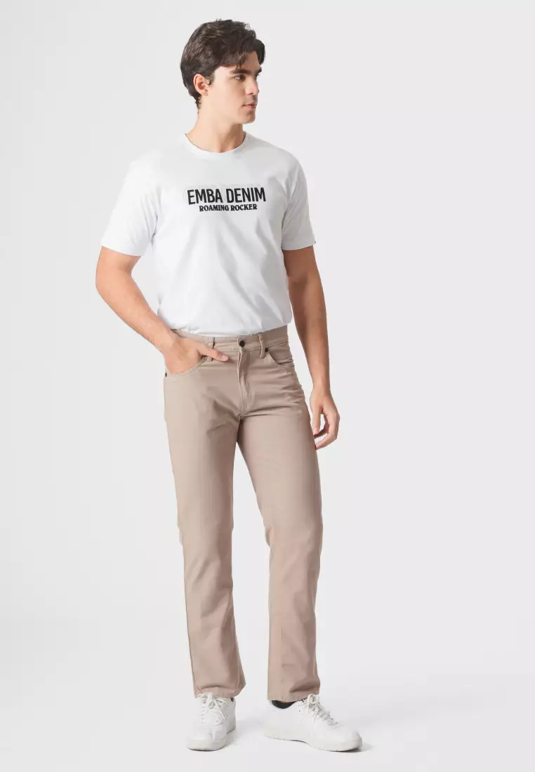 Jual Emba Jeans EMBA DENIM - Celana Panjang Pria Regular Fit Warna ...