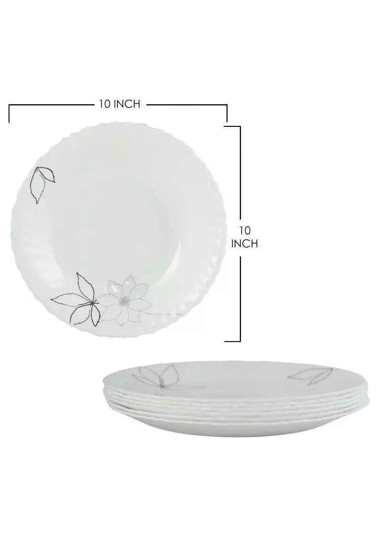 Buy Edge Houseware Ceramic Dinnerware Set of 24pcs 2025 Online | ZALORA ...