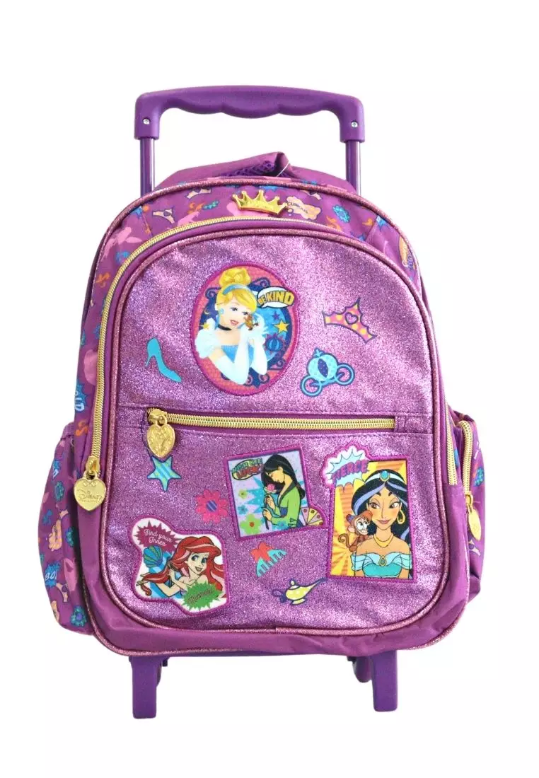 Buy Disney Princess Glitter Backpack Trolley 2025 Online | ZALORA ...