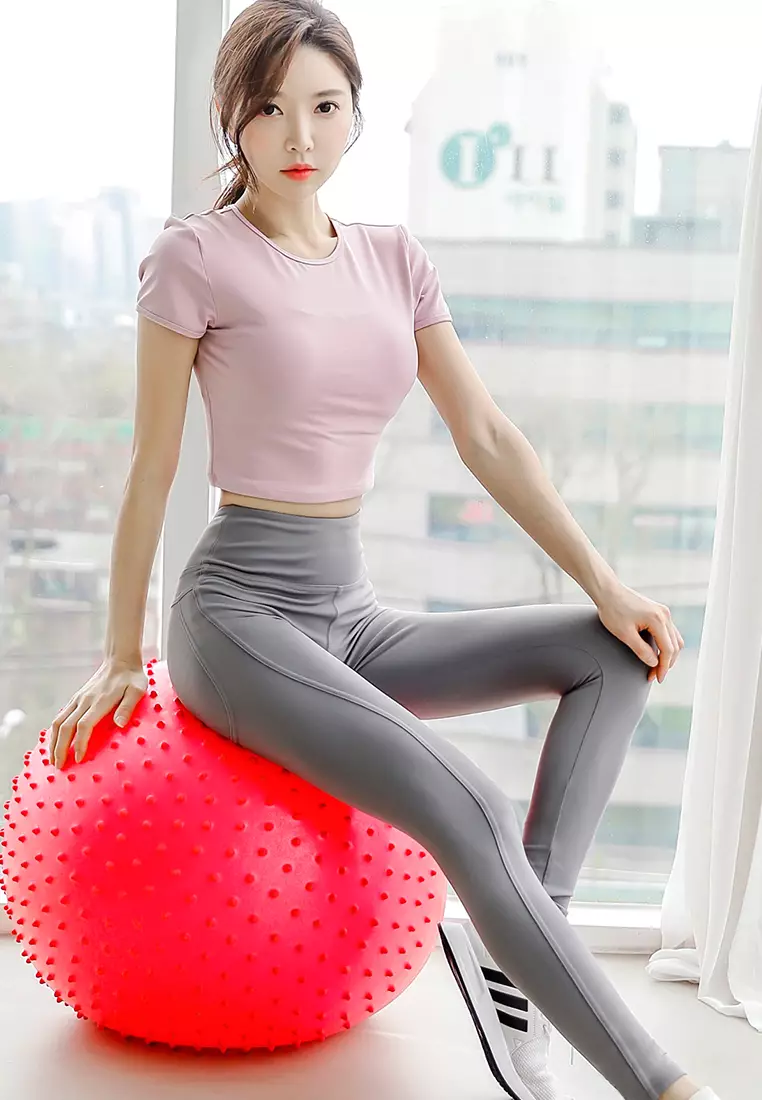 A In Girls 3pcs Quick Dry Running Fitness Yoga Dance Set Topsbrabottoms 2024 Buy A In