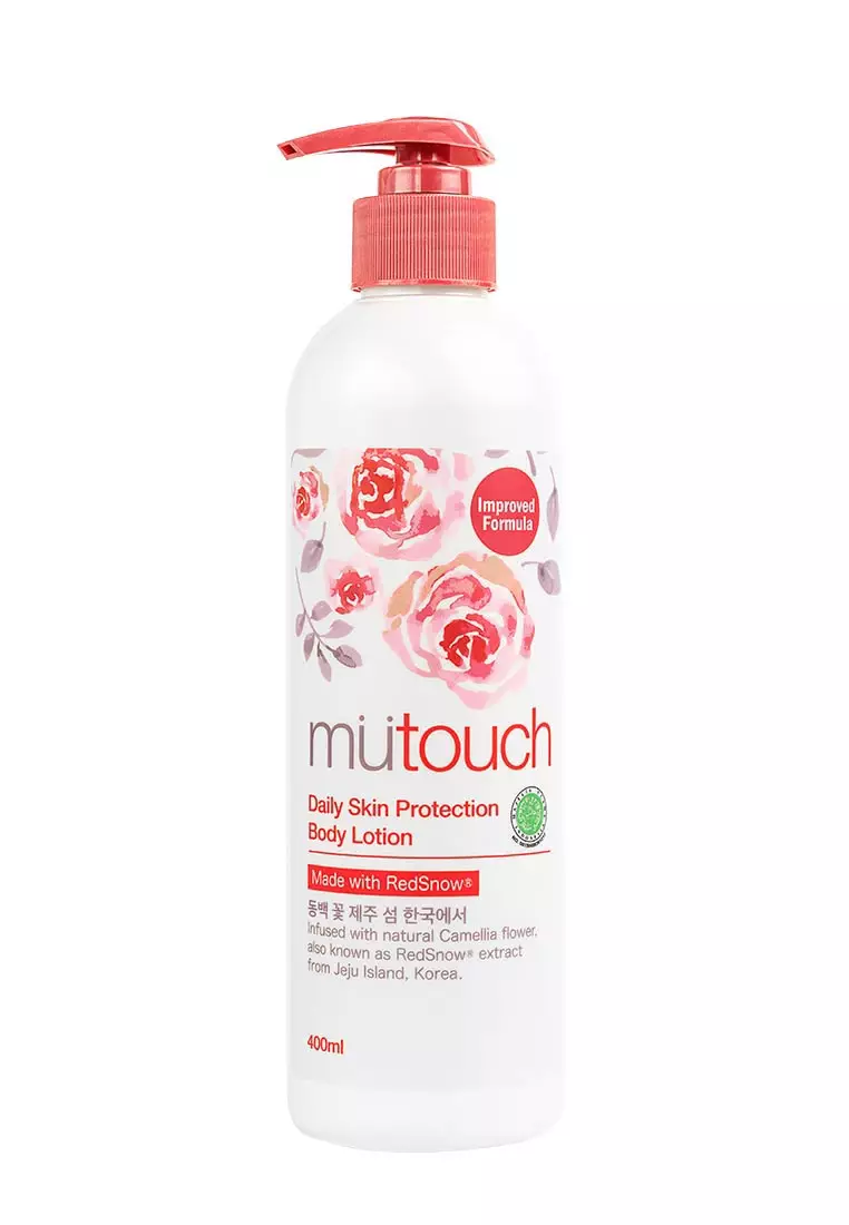 Jual MUTOUCH MuTouch Body Lotion Red Snow – Skin Protection 400ml ...