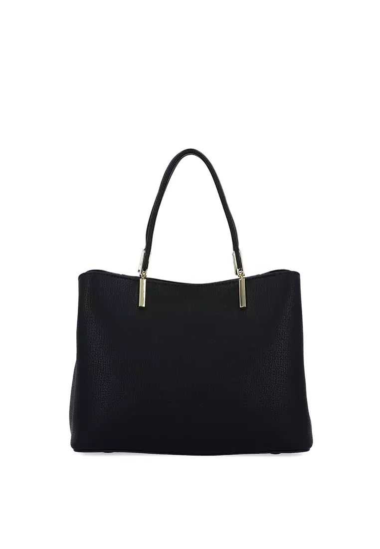 Buy Carlo Rino CR Belleza Top Handle - Black 2025 Online | ZALORA