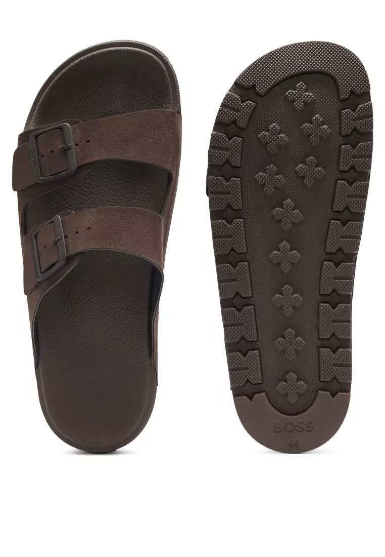 Jual BOSS Surfley Sand Sandals - BOSS Mainline Original 2026 | ZALORA ...