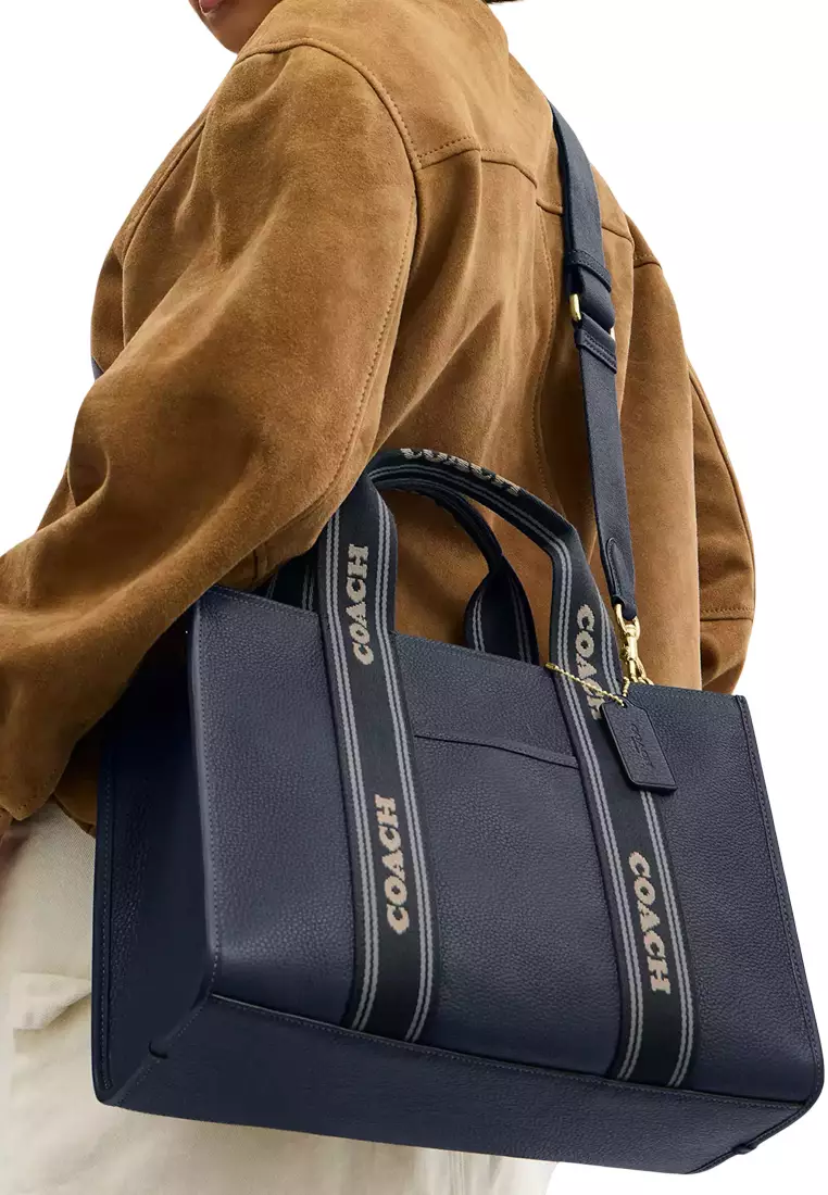 Buy Coach Smith Tote Bag - Denim Multi CBM10 Online | ZALORA Malaysia