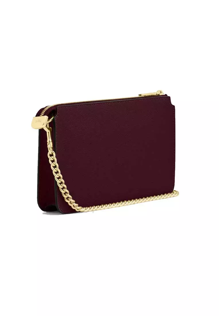 Buy Coach Poppy Crossbody Bag Dark Wine CCK65 2026 Online | ZALORA ...