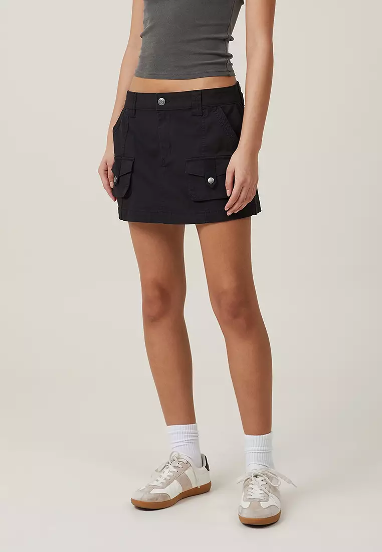Buy Cotton On Hayden Utility Mini Skirt Online | ZALORA Malaysia