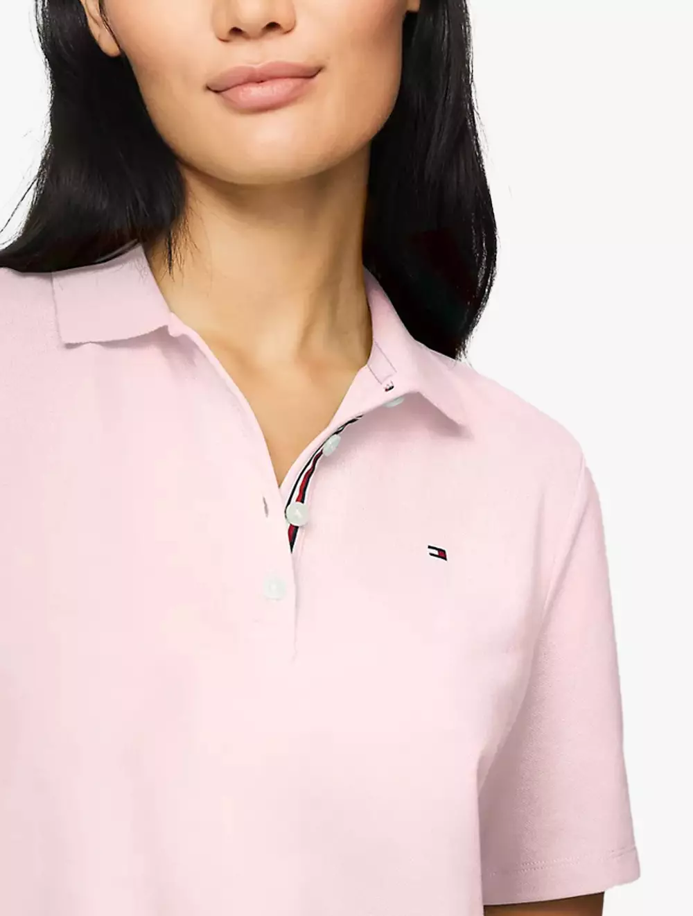 Jual Tommy Hilfiger TOMMY HILFIGER - SOLID STRETCH COTTON POLO - CRADLE ...