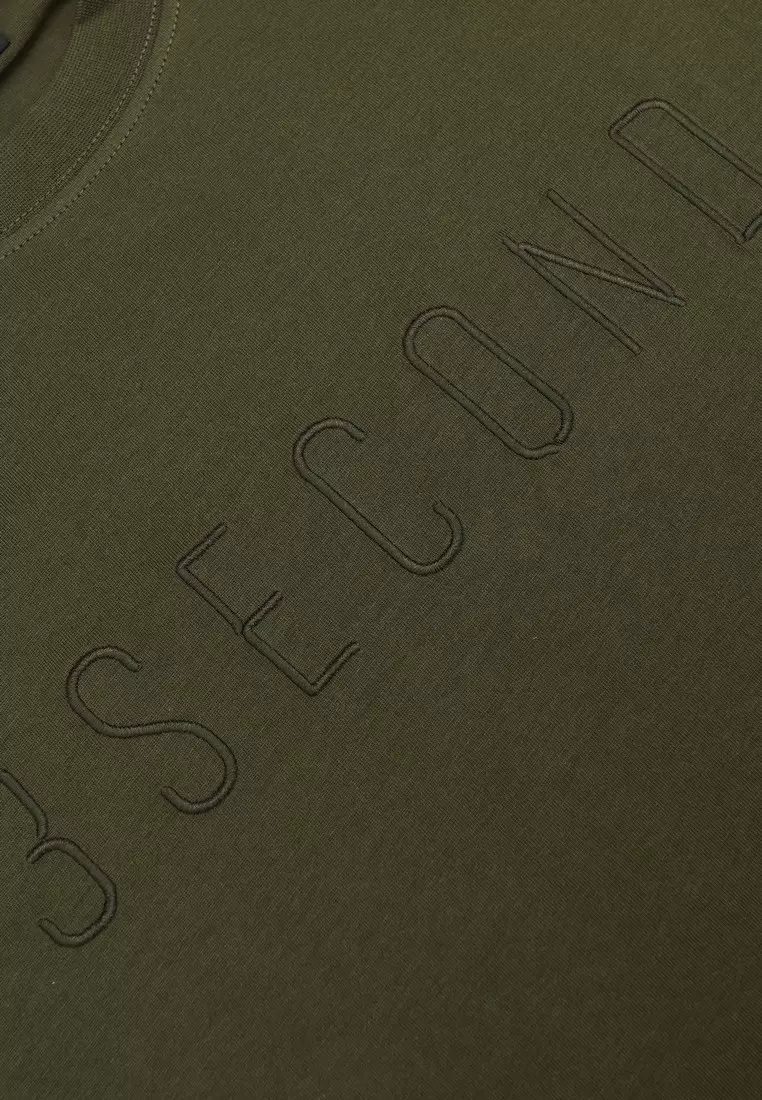 Jual 3SECOND 3Second Men's T-Shirt Short Sleeve Regular Fit Cotton Logo ...